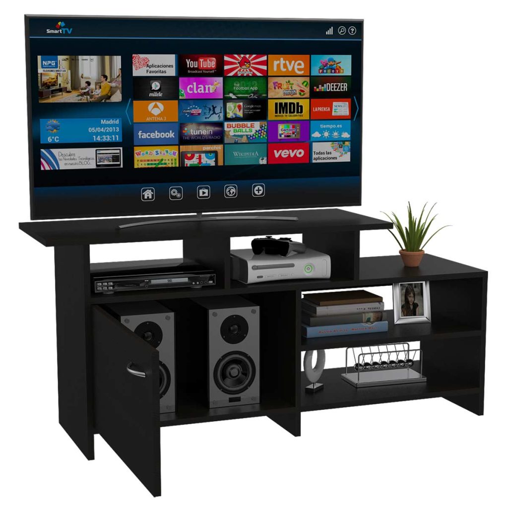 Rack para TV Lima wengue TV 40 pulgadas - RTA Muebles